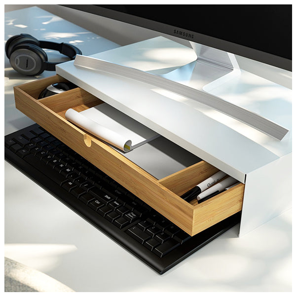 Monitor Stand With Drawer – MyCept